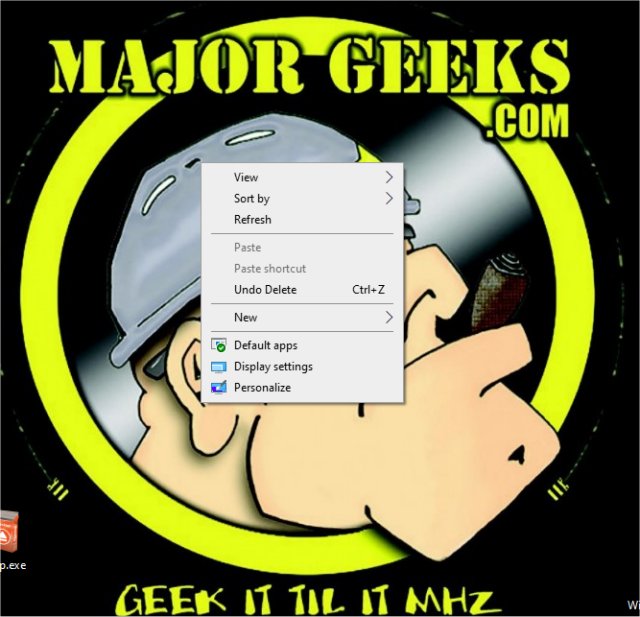 How to Add Default Apps as a Desktop Shortcut or Context Menu - MajorGeeks
