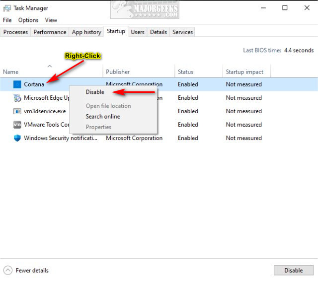 How to Disable Cortana From Starting Automatically in Windows 10 ...