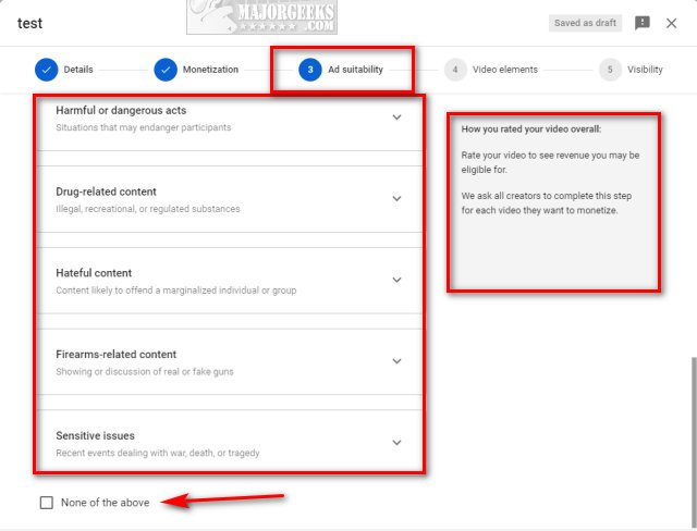This Video Is Unavailable With Restricted Mode Enabled - MajorGeeks
