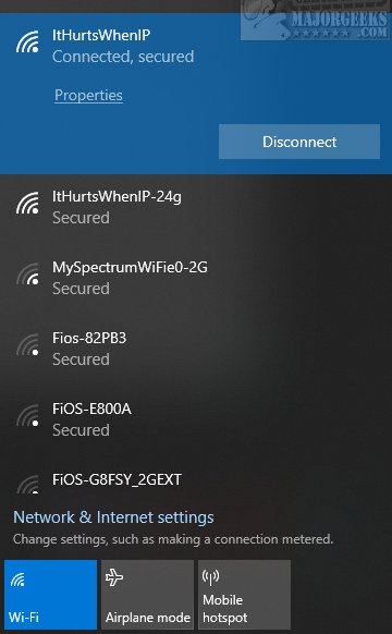 How to Change Wireless Network Connection Priority in Windows - MajorGeeks