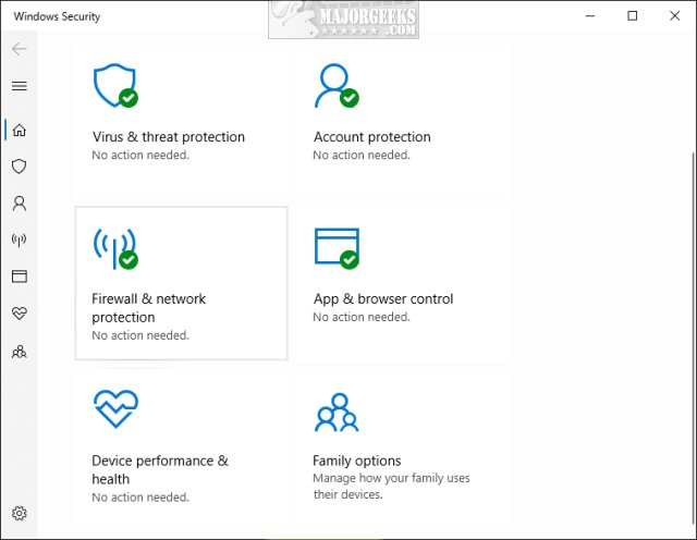 How to Hide or Show Device Security in Windows 10 - MajorGeeks