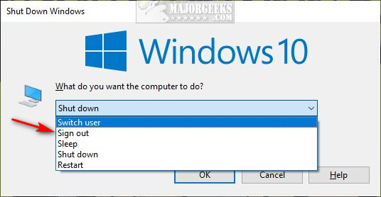 How to Add or Remove 'Sign Out' in Windows - MajorGeeks