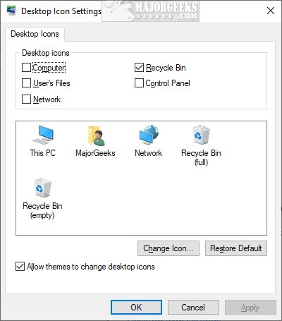 Enable or Disable Desktop Icon Settings in Windows 10, 8, and 7 ...