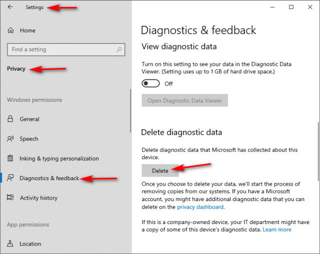How to Delete Diagnostic Data in Windows 10 & 11 - MajorGeeks