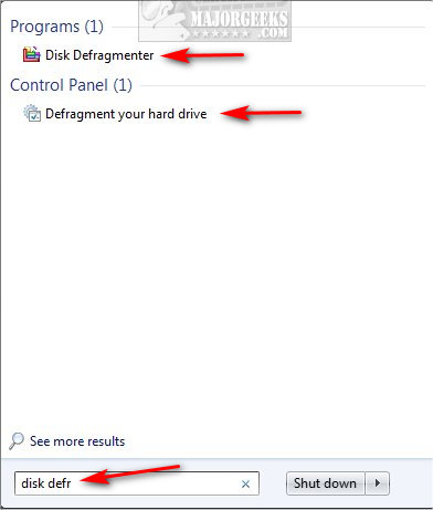 How to Defragment Your Hard Drive - MajorGeeks