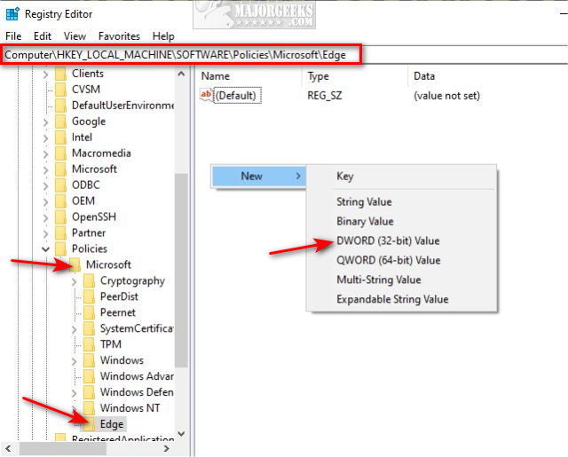 How to Always Start Microsoft Edge in InPrivate Mode - MajorGeeks