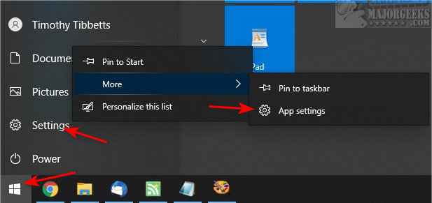 How to Reset Settings App in Windows 10 & 11 - MajorGeeks