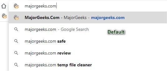 How to Enable Rich Address Bar Autocompletion in Google Chrome - MajorGeeks