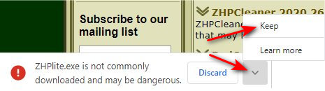 Google Chrome - File Is Not Commonly Downloaded and May Be Dangerous ...