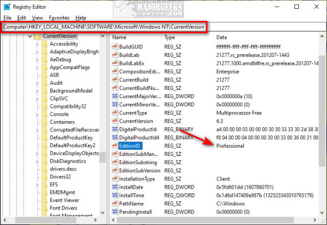 How to Find Out Which Windows 10 & 11 Edition You Have - MajorGeeks
