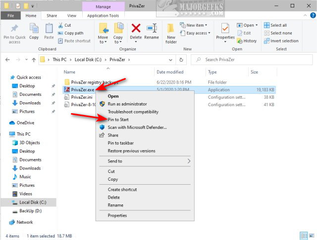 3: How to Pin Items to the Windows 10 & 11 Start Menu - Settings