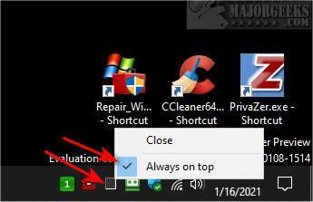 How to Turn Task Manager Always on Top on or Off in Windows 10 & 11 ...