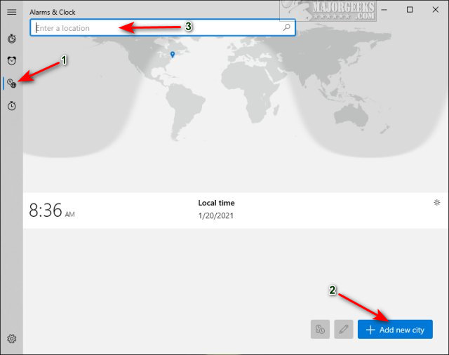 How to Pin a World Clock to Windows 10 & 11 Start Menu - MajorGeeks
