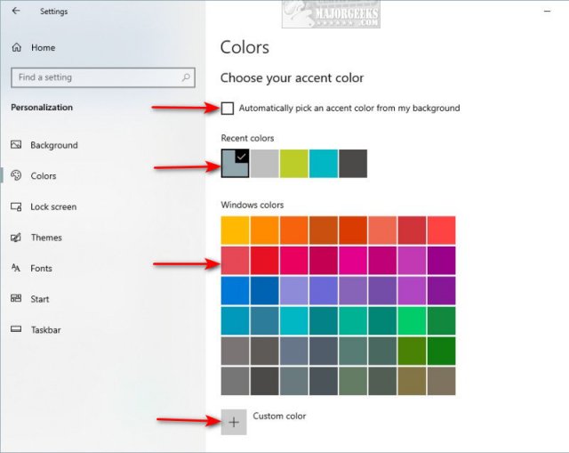 How to Show or Change Color on Title Bars and Borders in Windows 10 ...
