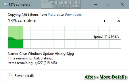 How to Always Show More Details in File Explorer Transfer Dialog ...