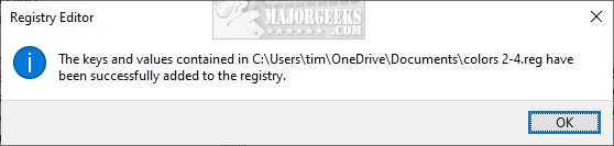 How to Back up or Restore the Windows Registry - MajorGeeks