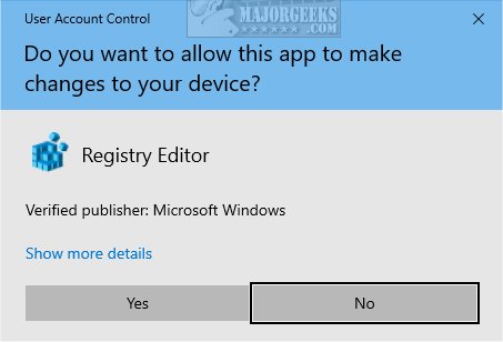 How to Back up or Restore the Windows Registry - MajorGeeks