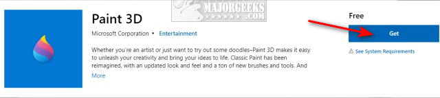 How to Fix Microsoft Paint 3D Not Working, Opening or Error 0x803F8001 ...