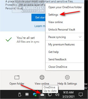 How to Enable or Disable Auto Save Screenshots in OneDrive - MajorGeeks