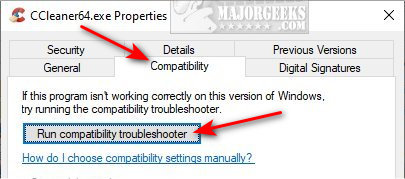 How to Make Older Apps Compatible With Windows 10 & 11 - MajorGeeks