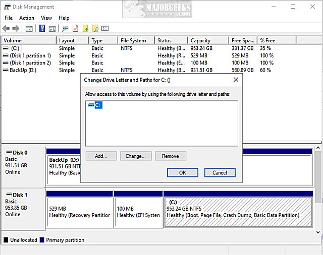Why Is the C Drive the Default Windows Drive? - MajorGeeks