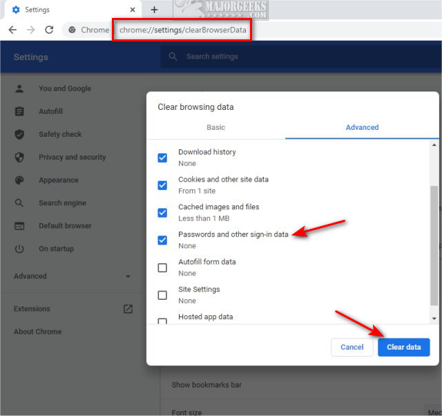 How to Remove All Saved Passwords in Chrome, Firefox, and Edge - MajorGeeks