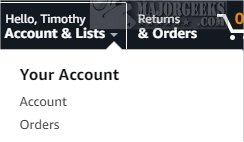 How to Enable or Disable Amazon 1-Click Ordering - MajorGeeks