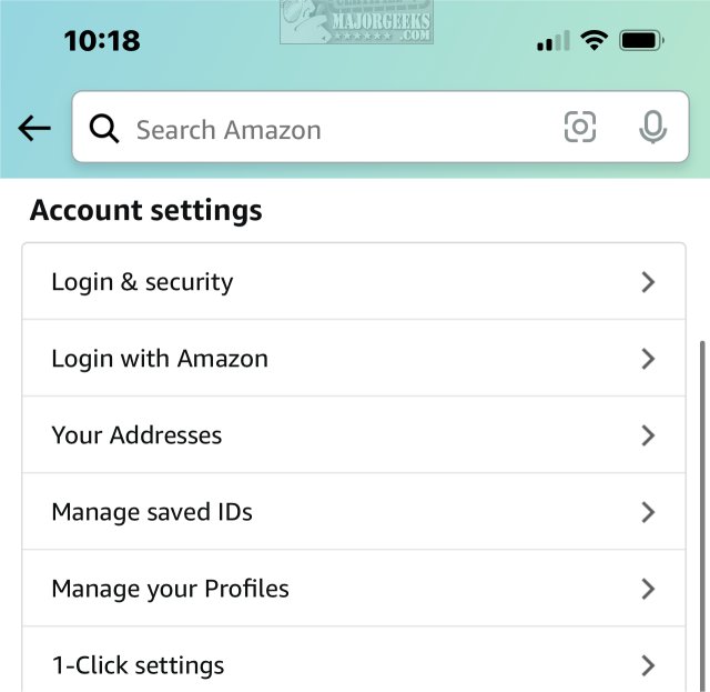 How to Enable or Disable Amazon 1-Click Ordering - MajorGeeks