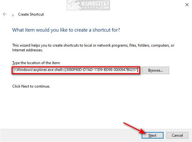 How to Create a Show Desktop Shortcut in Windows 10 & 11 - MajorGeeks