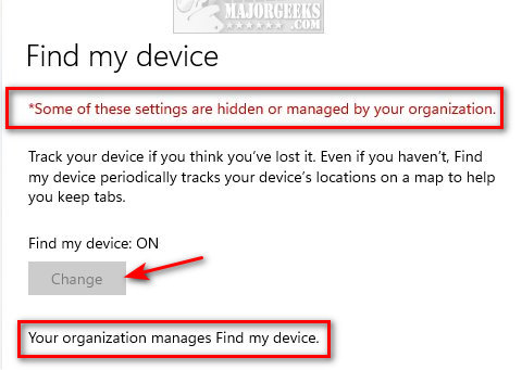 How to Disable or Turn 'Find My Device' on or off in Windows 10 & 11 ...