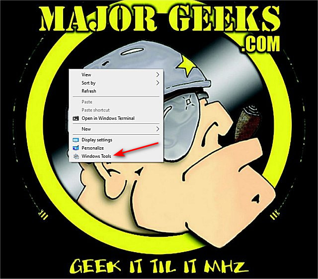 How to Add Windows Tools Context Menu in Windows 10 & 11 - MajorGeeks