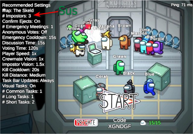 What Does Sus Mean? - MajorGeeks