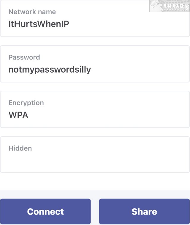 How to Create a Printable Wi-Fi Login & Password QR Code - MajorGeeks