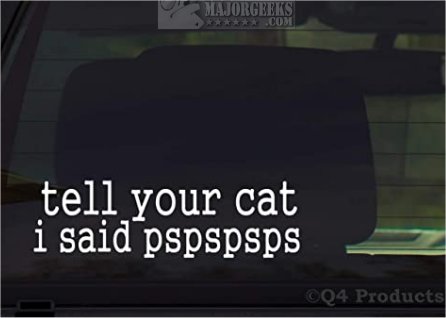 What Does Pspspsps Mean? - MajorGeeks