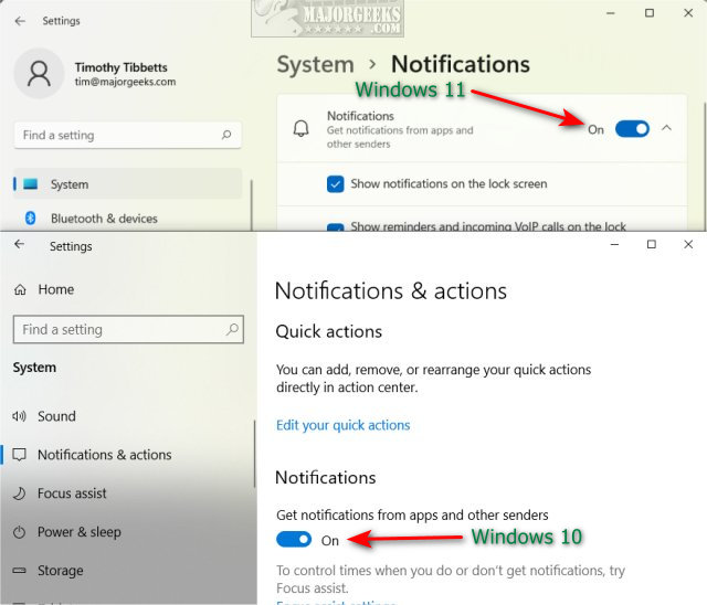 How to Show or Hide Lock Screen Notifications in Windows 10 & 11 ...