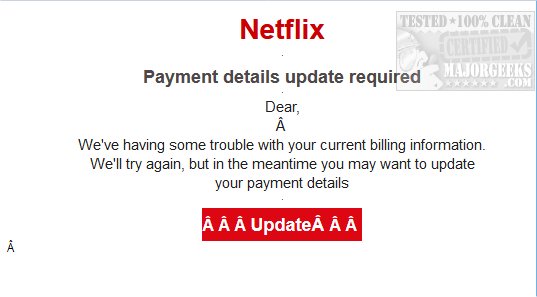 Netflix - We Need Your Help Resolving an Issue With Your Netflix ID ...