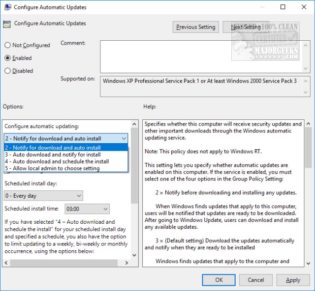 Configure When and How Windows Updates Are Delivered - MajorGeeks