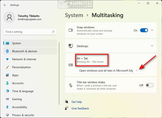 You can choose to show all, none, or the most recent 3 or 5 Microsoft ...