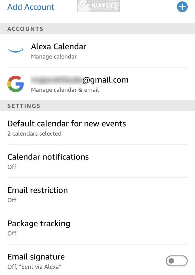 How to Set Up Alexa Email Alerts - MajorGeeks