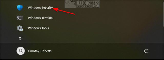 5 Ways to Open Windows Security in Windows 11 - MajorGeeks