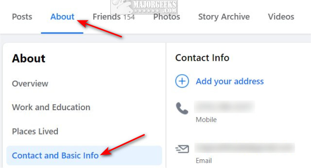 How to Hide Your Birthday on Facebook - MajorGeeks