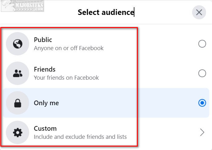 How to Hide Your Birthday on Facebook - MajorGeeks
