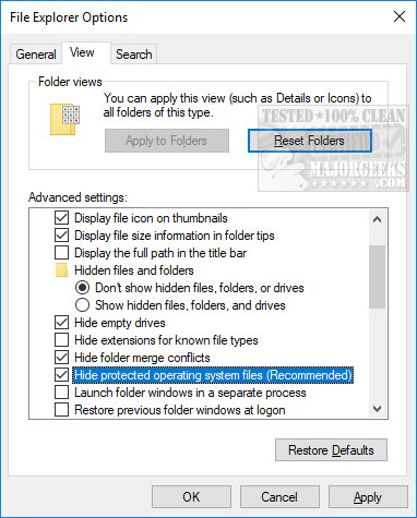What Are Desktop.Ini Files and Can You Delete or Hide Them? - MajorGeeks