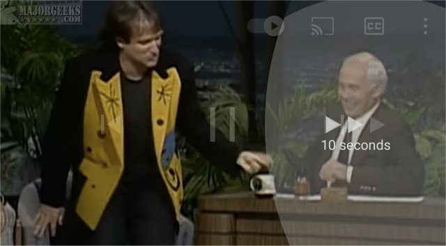 How to Change YouTube Double-Tap to Skip Time - MajorGeeks