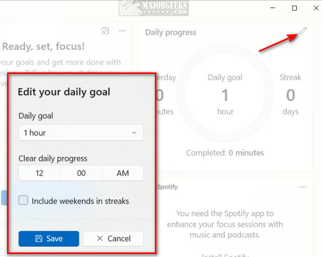 How to Get More Done With Focus Sessions in Windows 11 - MajorGeeks
