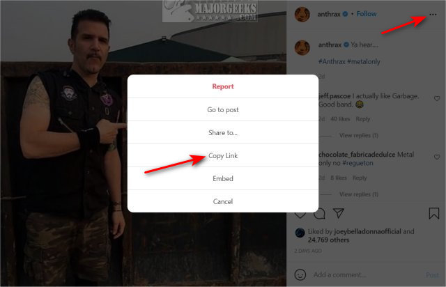 How to Share Photos and Videos on Instagram - MajorGeeks