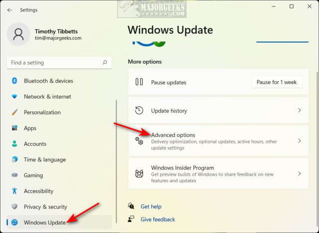 How to Enable or Disable Windows Update Restart Notifications - MajorGeeks