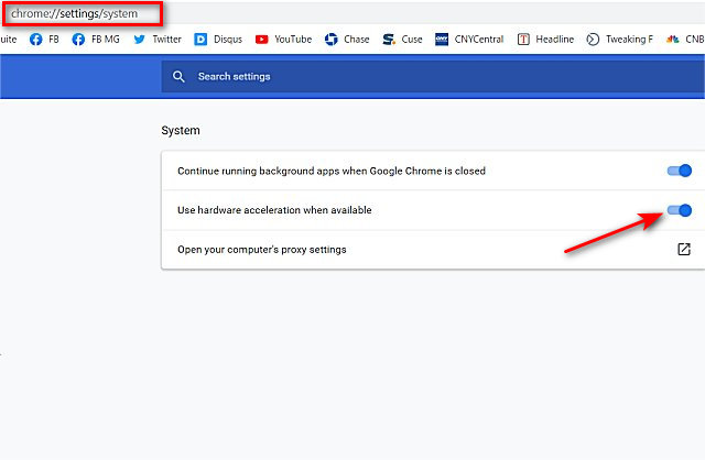 How to Enable or Disable Google Chrome Hardware Acceleration - MajorGeeks