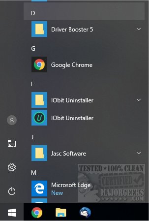 How to Use Letters in the All Apps Screen - MajorGeeks