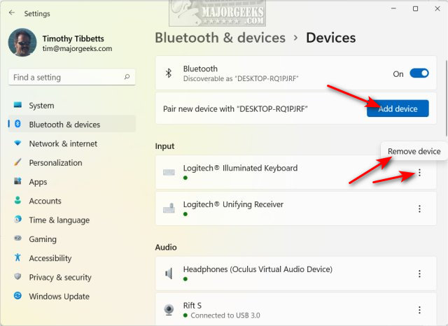 How to Enable or Disable Bluetooth in Windows 11 - MajorGeeks
